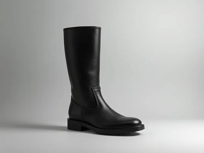 Acne Studios Launches Minimalist Black Leather Slipon Boots