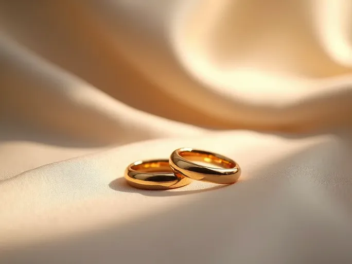 Luxury Jewelry Brands Launch 18K Gold cupid Wedding Bands