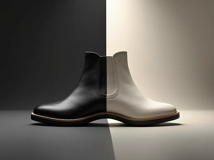 Lining Launches Classic Black and White Leather Boots