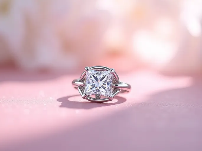 Zocai Launches Eternal Princess Cut Diamond Pendant