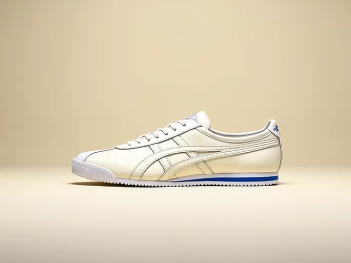 Onitsuka Tiger Updates Mexico 66 Slipon in Cream Tuna Blue