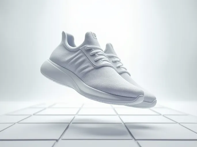 Anta Launches silver White Sneakers for Urban Wear