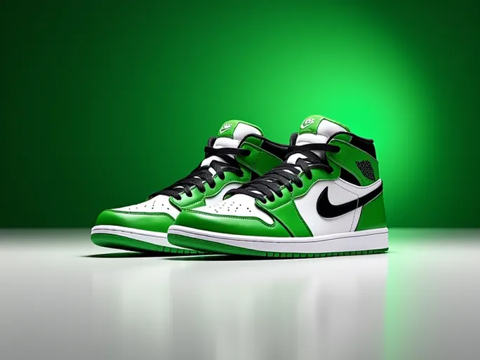 Limited Edition Air Jordan 1 Mid xbox Green Released