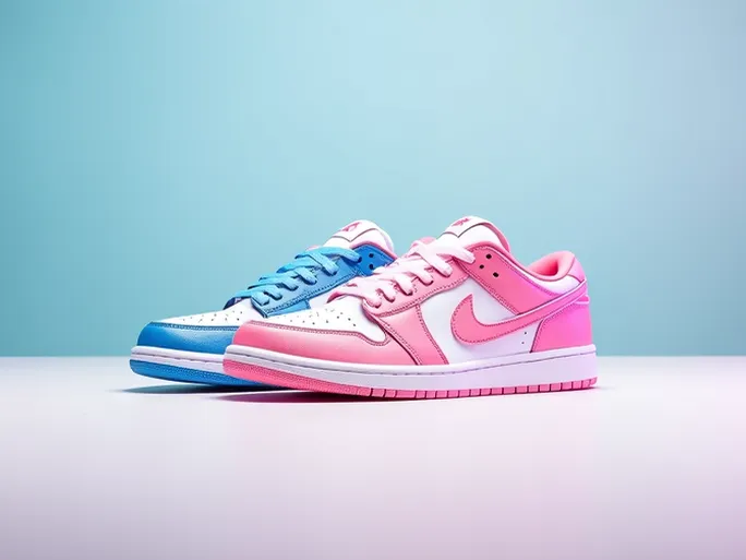 Air Jordan 1 Low Debuts Bluepink Gradient Design