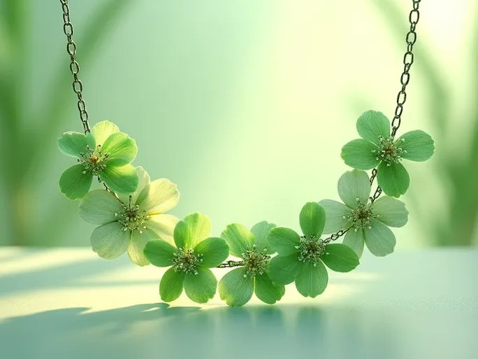 Summer Fashion Trends Raffia Flower Necklaces Gain Popularity