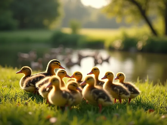 Wild Duck Farming Profits Rise with Advanced Breeding Techniques