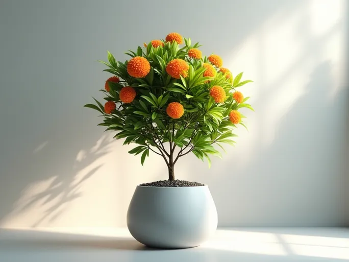 Beijing Sees Surge in Demand for Sweet Osmanthus Bonsai