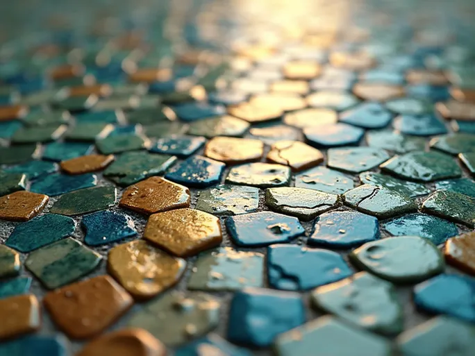 Decorative Tiles Blending Art History and Architecture