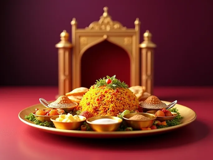 Mughal Painting Depicts Akbars Lavish Punjab Feast