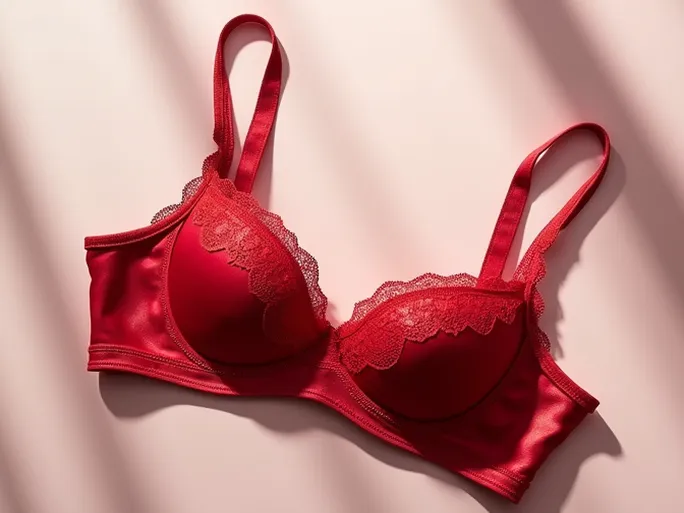 Red Silk Lingerie Gains Popularity for Sensual Appeal