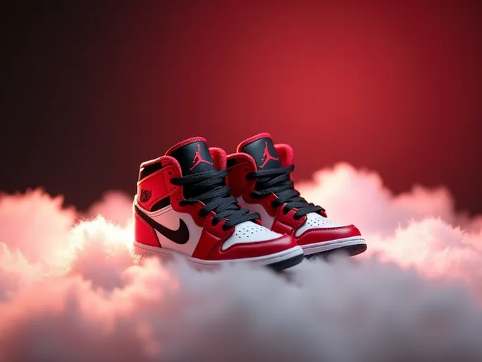 Air Jordan 1 Mid bred Toe Launches for Infants