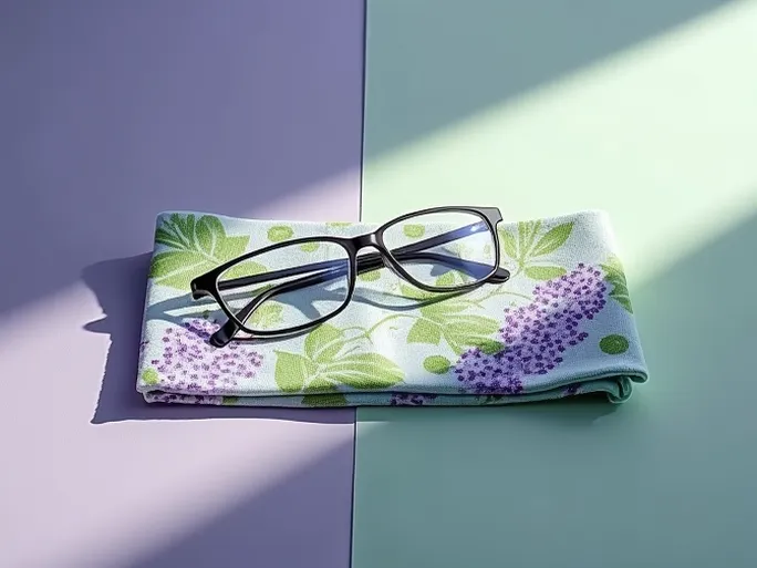 EA Seguy Launches Green Wisteria Eyeglass Cleaning Cloth