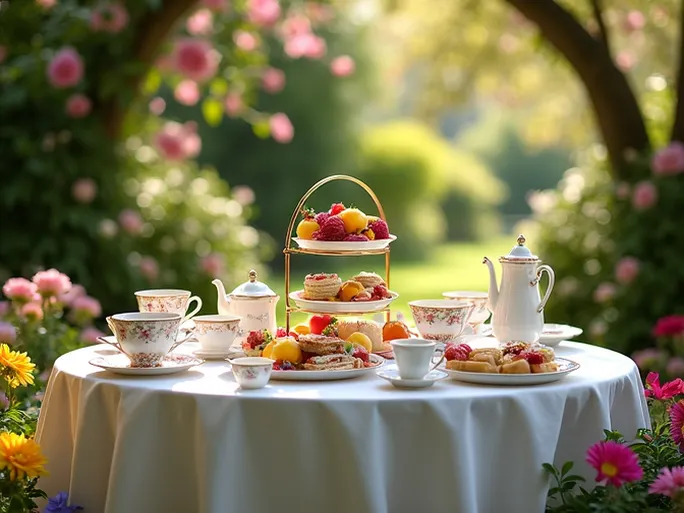 VA Dundee Launches Garden Afternoon Tea Amid Nature Theme