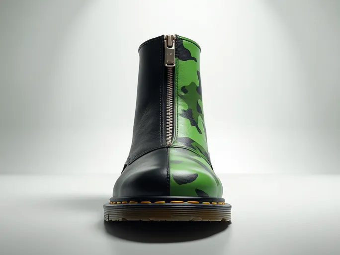 BAPE and Dr Martens Launch Camo Zip Boot in Streetwear Collab