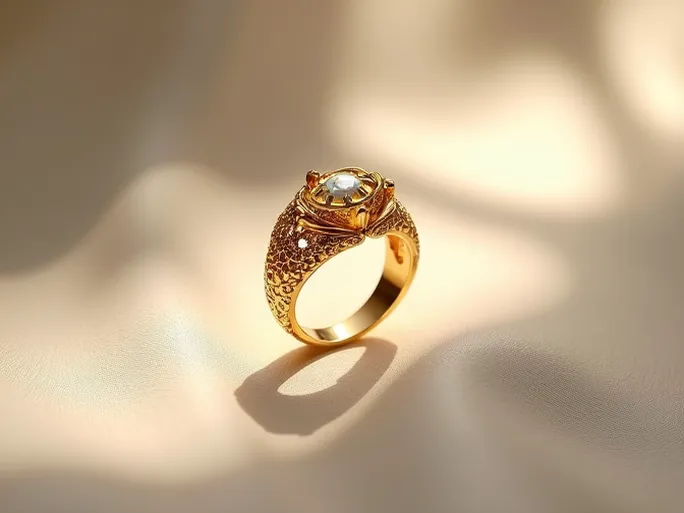 1940s French 18K Gold Fish Ring Embodies Vintage Elegance