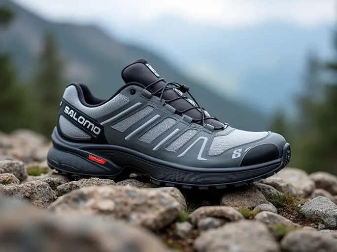 Salomon Launches XT6 metal Flint Grey Trail Runners