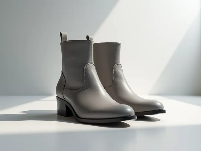 Herms Volver Boots Blend Urban Elegance in Timeless Gray