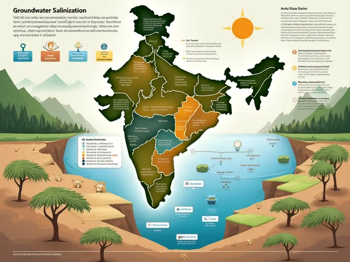 Groundwater Crisis The Saltalkali Contamination Situation in India by 2025