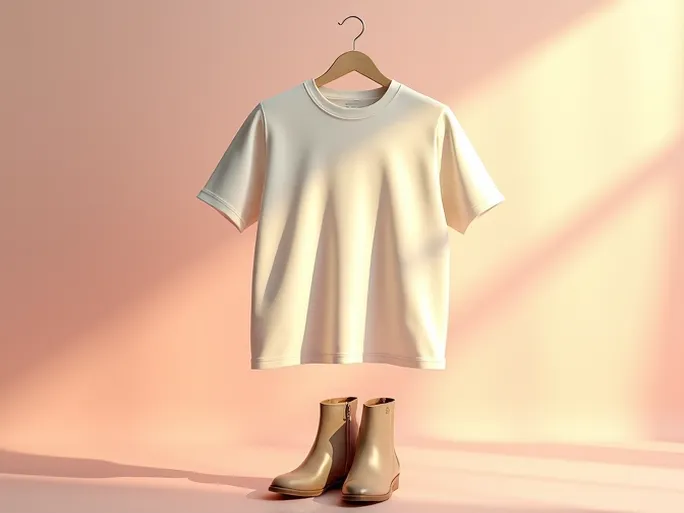 Summer Fashion Trend Oversized Tees Paired with Ankle Boots