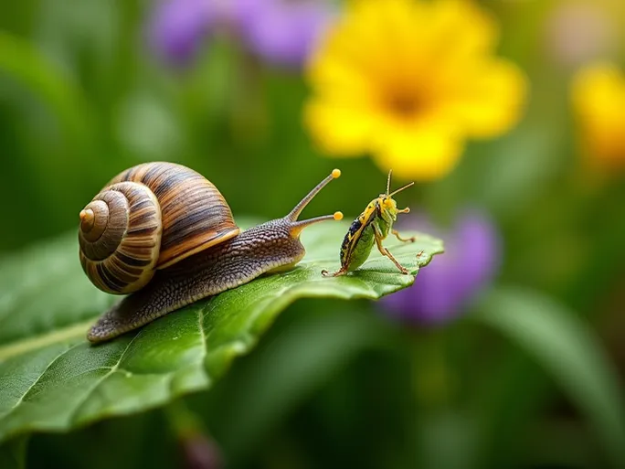 Snails and Slugs Play Vital Ecological Role in Gardens