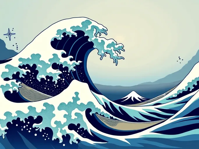 Ukiyoe Art Postcards Showcase Naruto Whirlpools Japanese Aesthetics