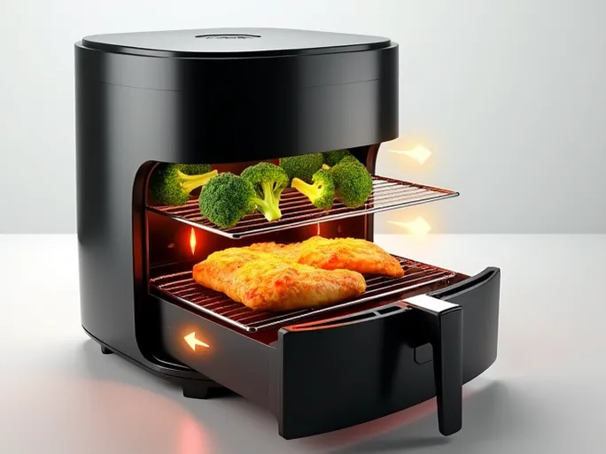 Joyoung Launches Air Fryer with New Baffle Design