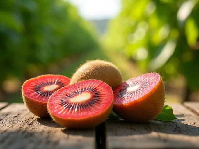Red Kiwi Prices Surge in Hunans Phoenix County Market