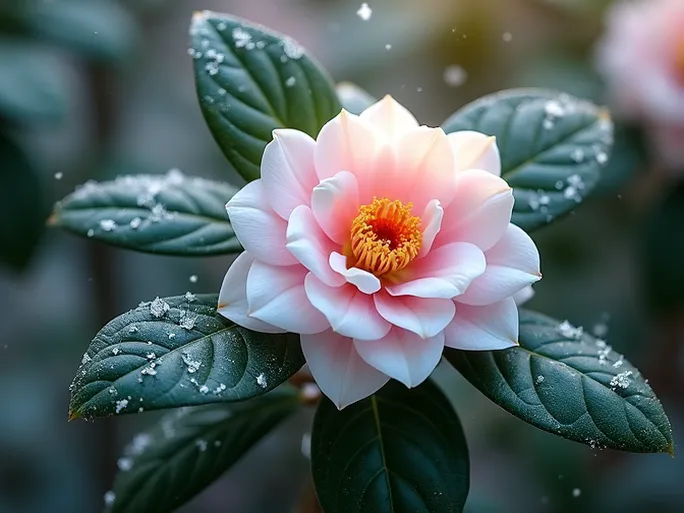 Winterblooming Camellias Thrive in Seasonal Warmth