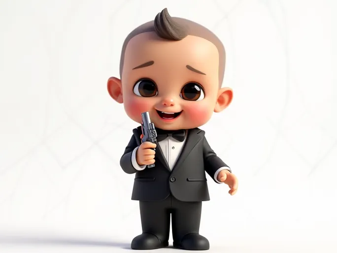 BAPE James Bond Launch Limited Baby Milo Tshirt Line