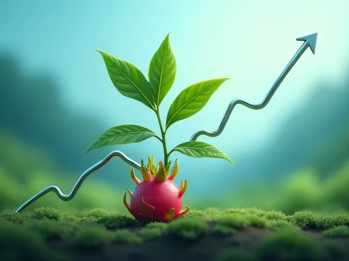 Heilongjiang Dragon Fruit Seedling Prices Rise Amid Surging Demand