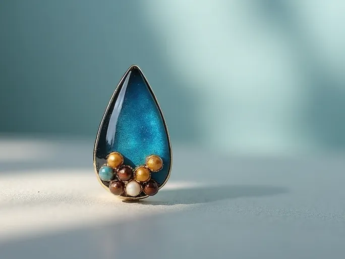 Jolis Vintageinspired Teardrop Earrings Blend Classic and Modern Style