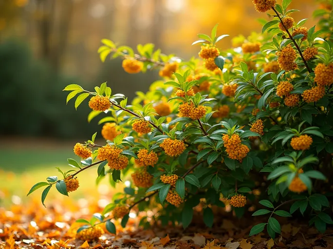 Pyracantha soleil Dor Brightens Fall and Winter Gardens