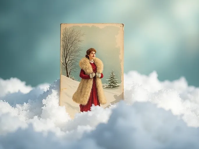 Vintage Christmas Cards Revive Nostalgic Holiday Spirit