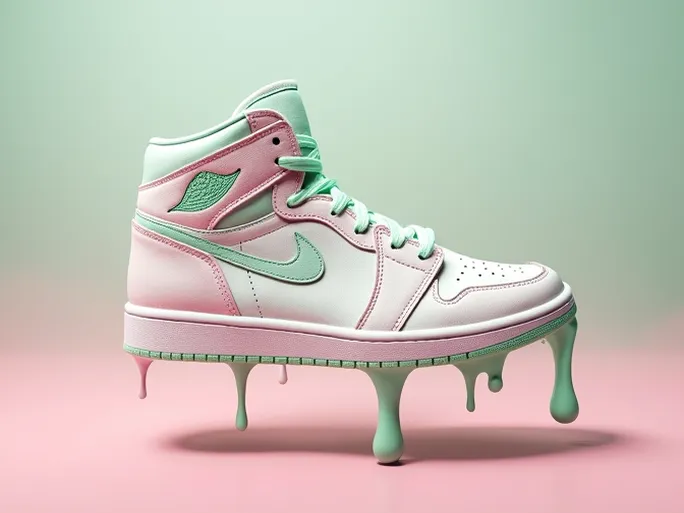 Air Jordan 1 Mid mint Ice Cream Launches As Summer Sneaker