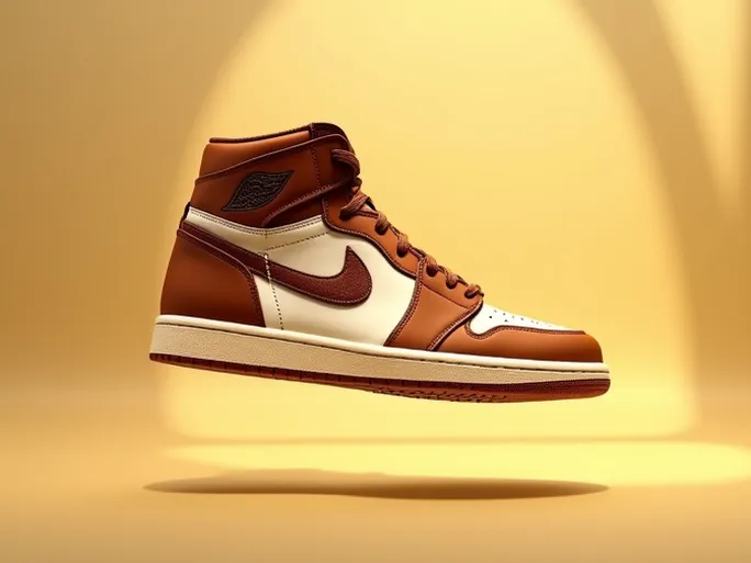 Air Jordan 1 Mid SE smiley Sun Tan Blends Classic and Custom Style