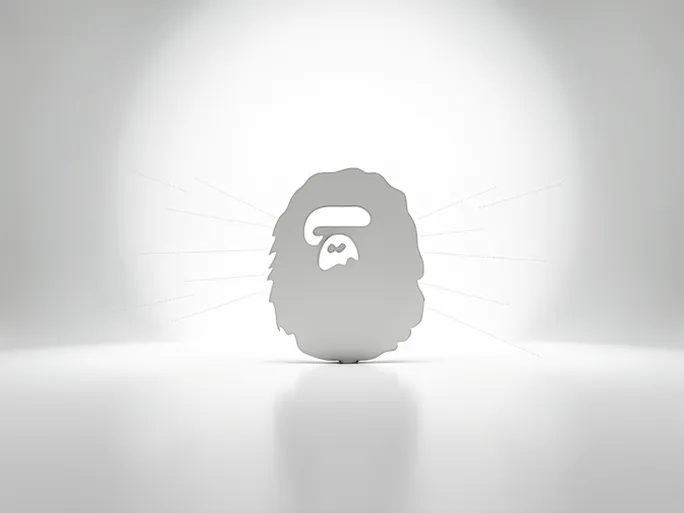 BAPE Reissues Classic White Social Distance Ape Head Tee