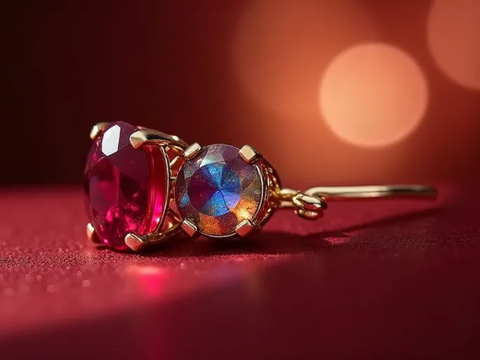 VA Museum Collaborates With Ottoman Hands on Gemstone Earrings