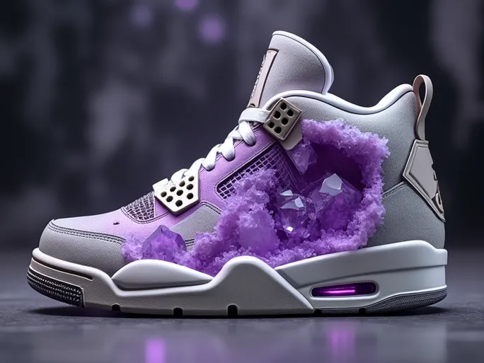 Air Jordan 4 violet Ore Collab with A Ma Maniere Unveiled