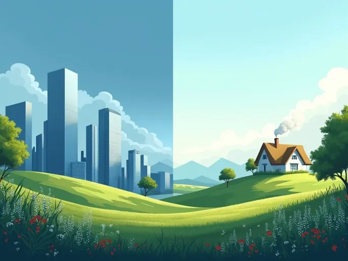 Urban Vs Rural Home Preferences Shape American Dream Debate