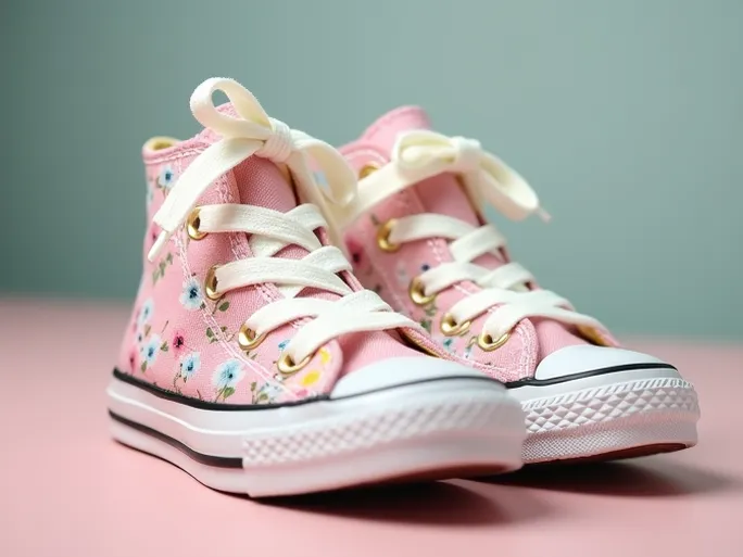 Converse Launches Floral Sneakers for Kids