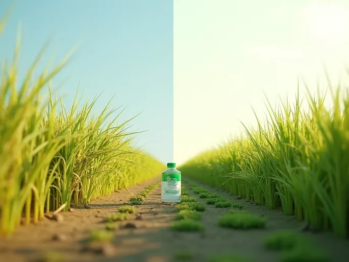Paclobutrazol Cuts Costs in Rice Growth Management