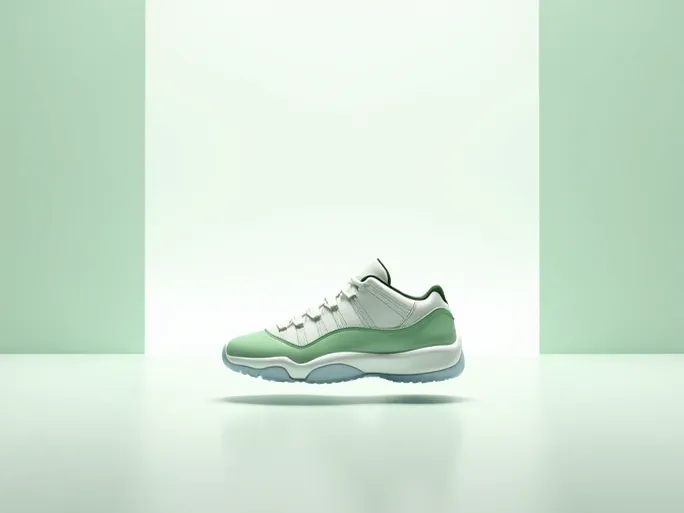 Air Jordan 11 CMFT Low barely Green Blends Comfort and Style