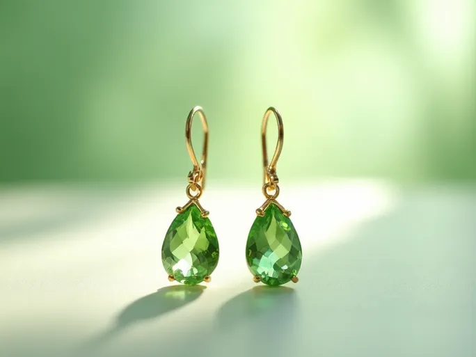 Mirabelle Launches Natural Peridot Earrings for Versatile Wear