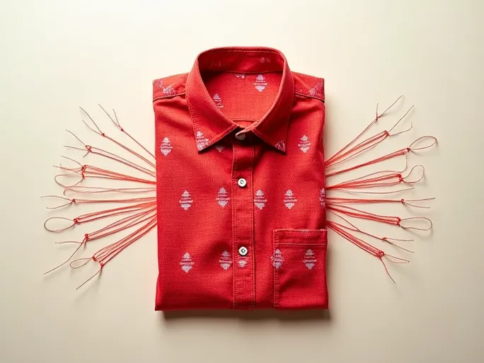 VA Shop Highlights Indian Weaving with Handcrafted Ikat Shirt