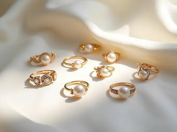 Pearl Ring Collection Celebrates Timeless Love and Elegance