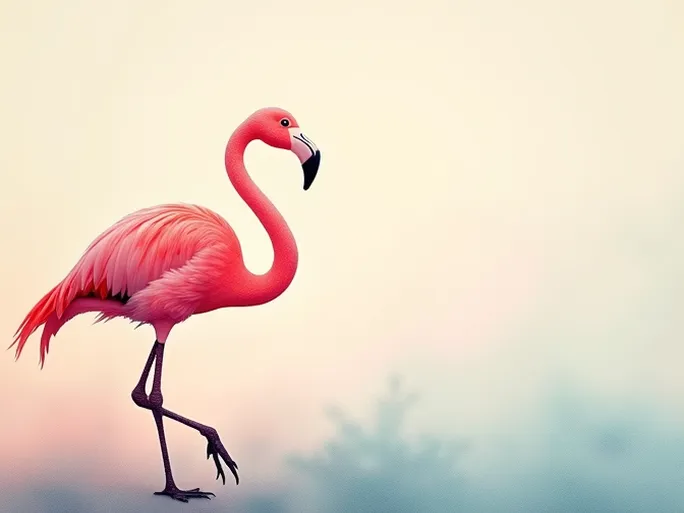 VA Launches Indian Watercolorinspired Flamingo Magnet