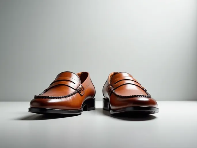 Okon Brown Leather Loafers Blend Elegance and Comfort