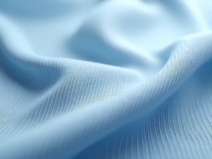 2x2 Icy Silk Polyester Rib Knit Fabric Gains Popularity for Comfort