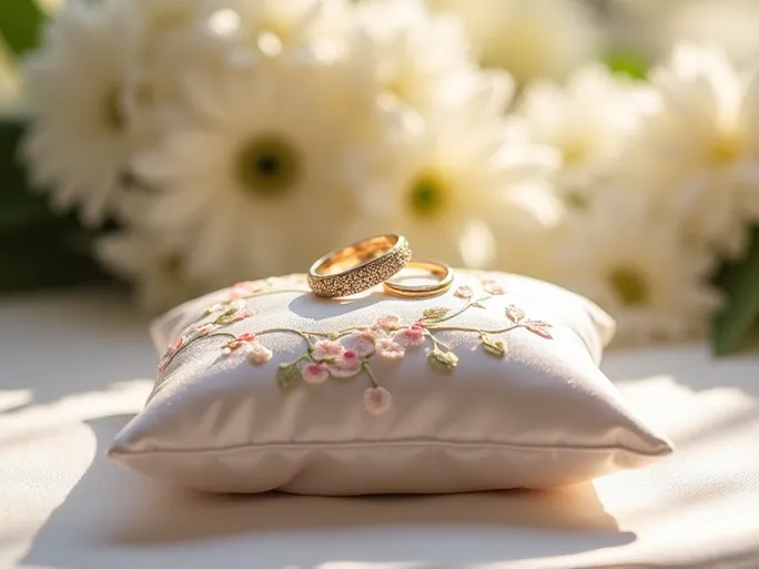 DIY Wedding Ring Pillows Add Personal Touch to Ceremonies