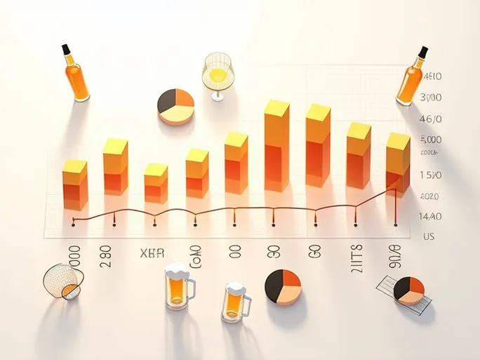 U.S. Alcohol Market Shifts as Spirits Overtake Beer